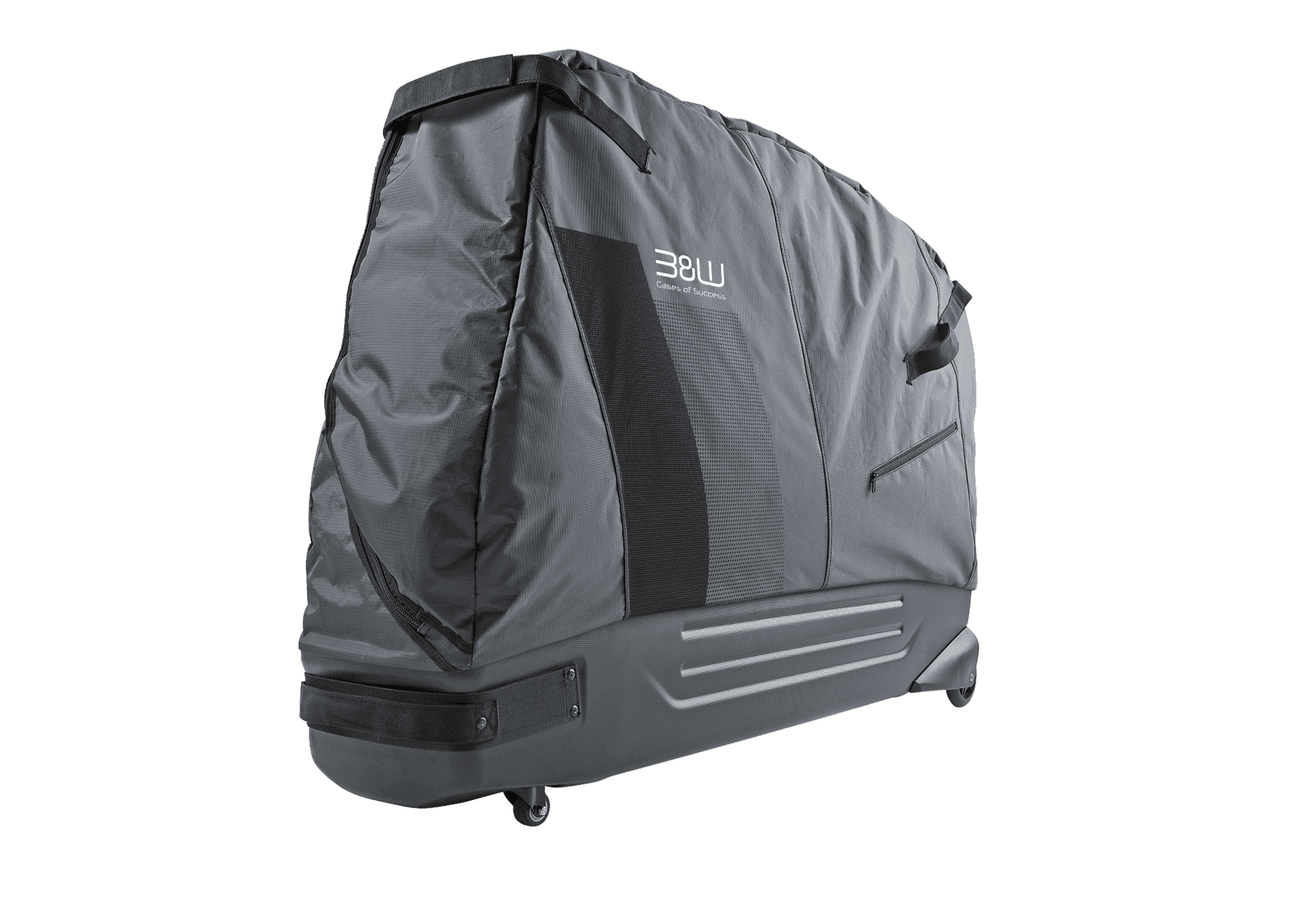 B&W International, Bike Bag II, Soft Shell Travel Bike Case, Silver ...