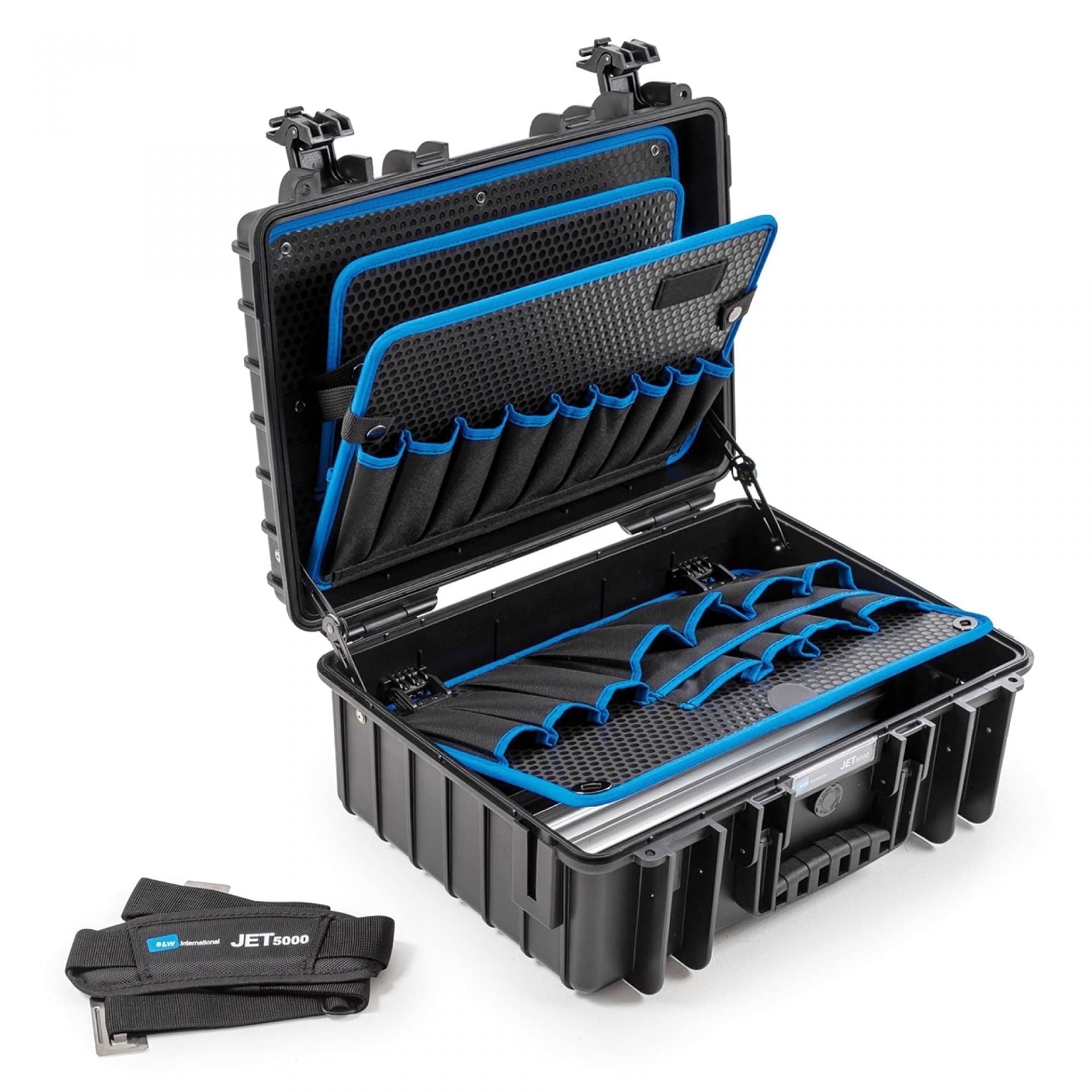 B&W International Jet 3000 Waterproof Hard Shell Tool Case, with Loop ...