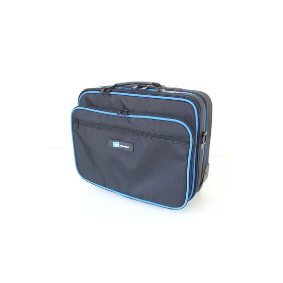 B.W. Motion Rolling Tearproof Nylon Tech Bag, Wheeled, Black, Durable ...