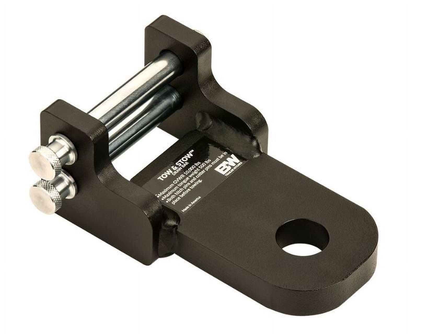 B&W Trailer Hitches Draw Bar 2.5" Black - Walmart.com