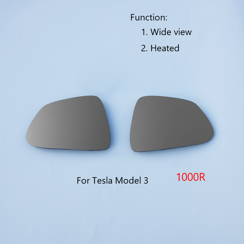 B White 1000R-Real 1000R 1 pair Side rearview mirror blue glass lens ...