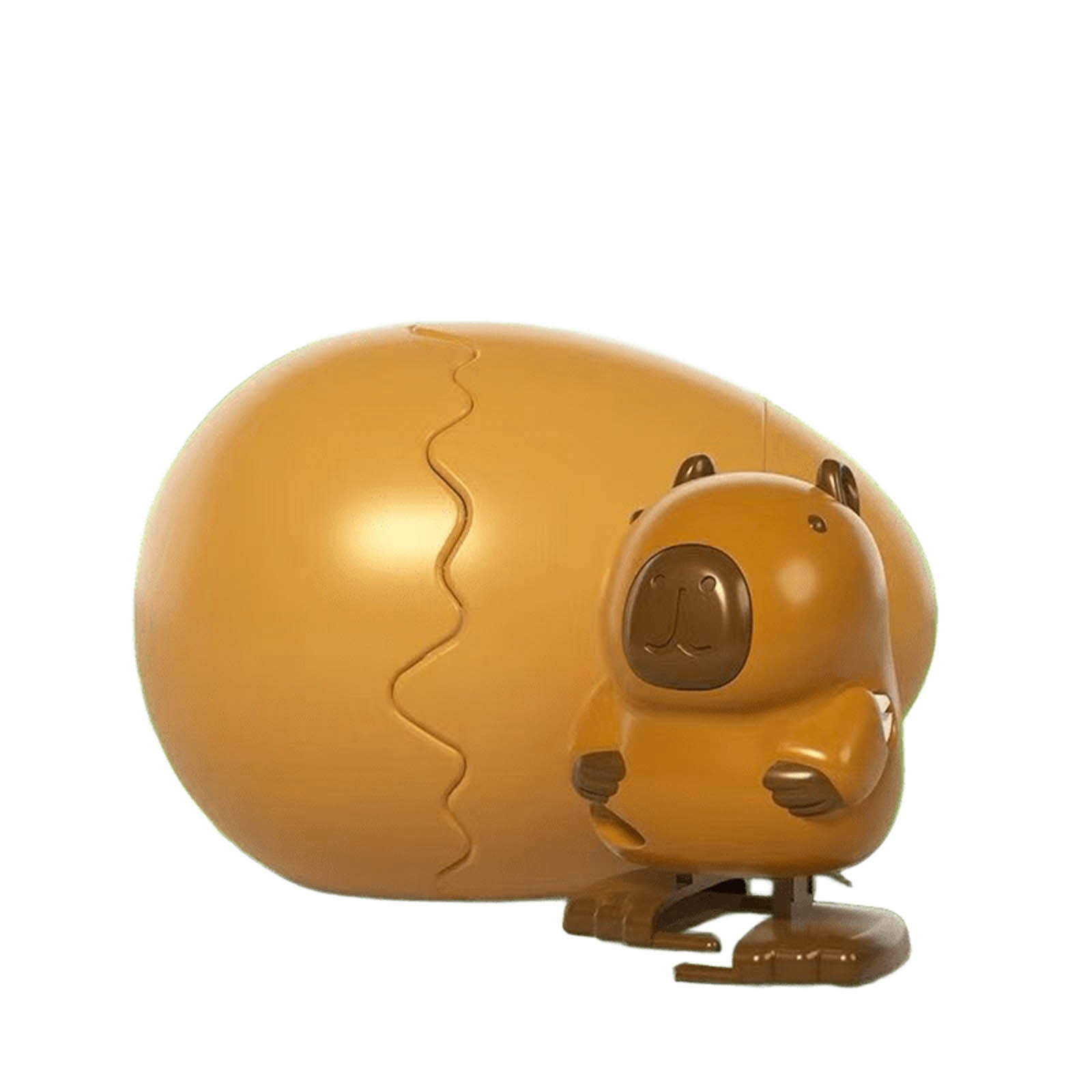B Wind Up Walking Toy With Capybara Design That Breaks Out Of Egg Fun ...