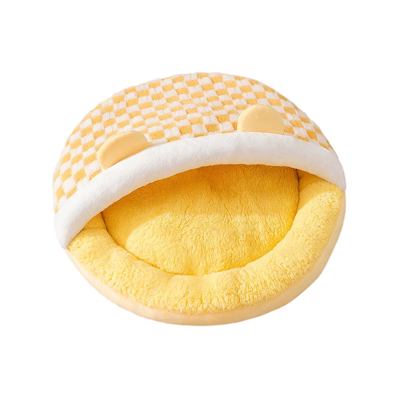 B Winter Dog Bed Warm Plush For Small Pets Reversible Mat Cats Dogs ...