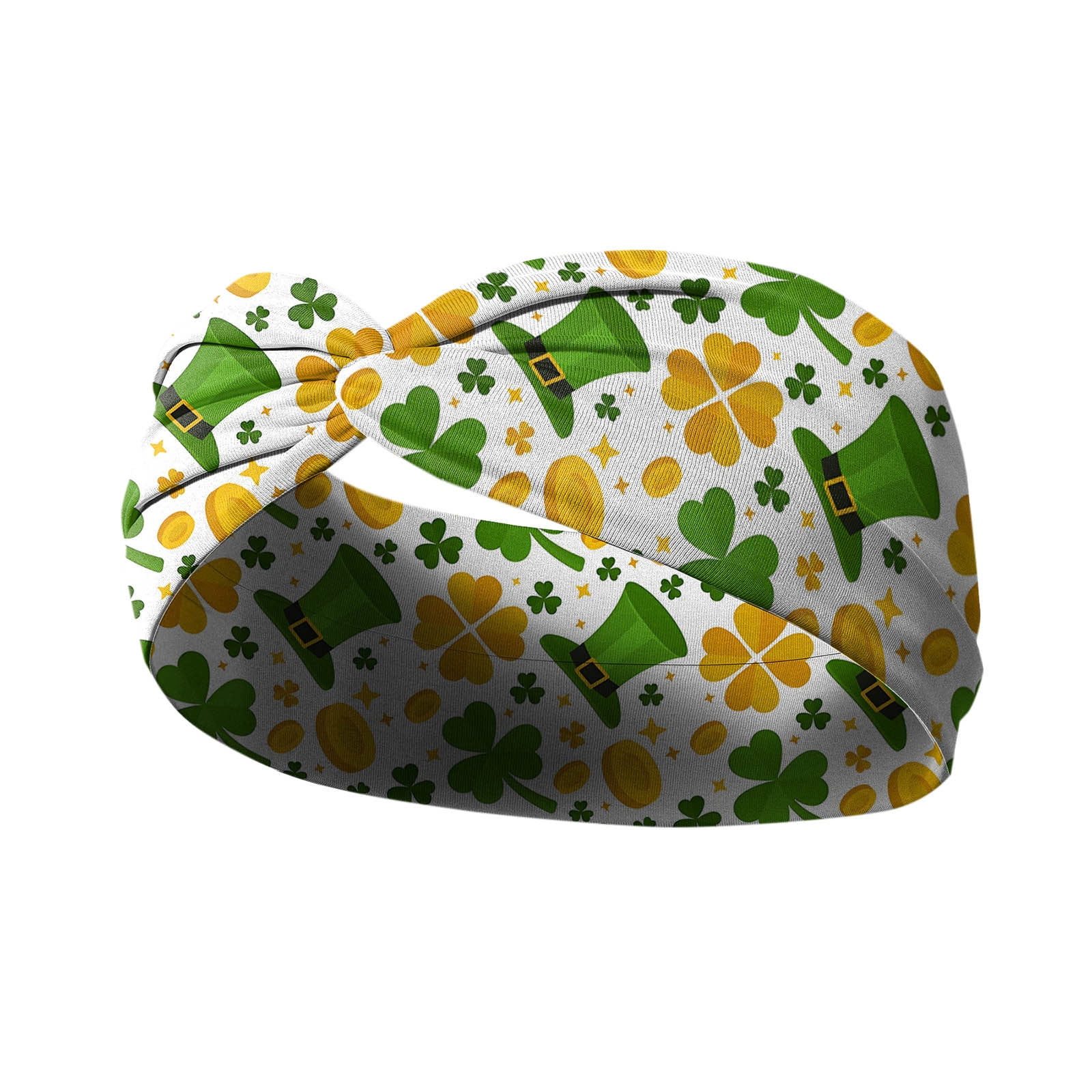 B Womens Fashion Print Elastic Headband For Sports Yoga Fitness ...