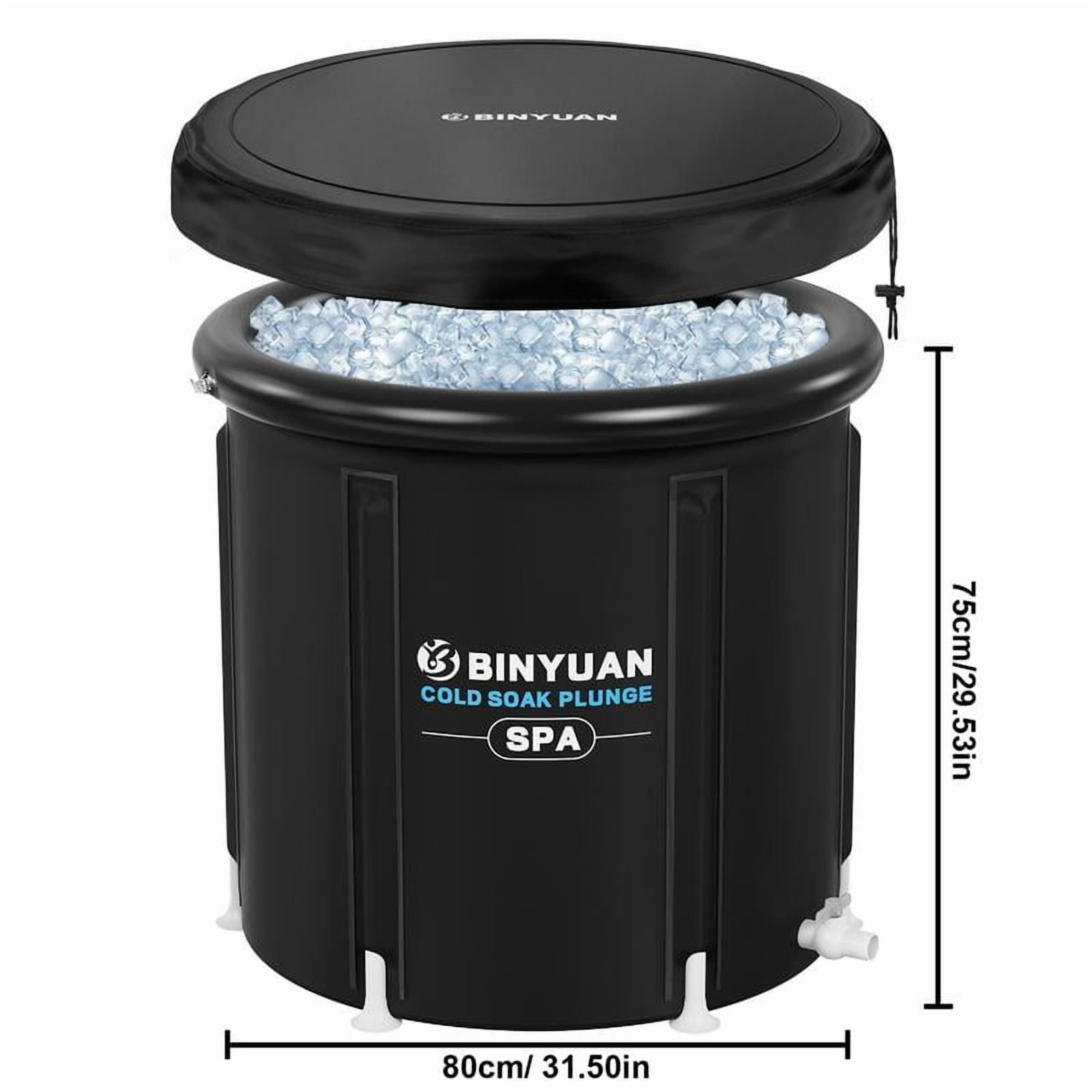 Ice Bathtub for Athletes - Large Recovery & Cooling Cold Plunge Tub for ...