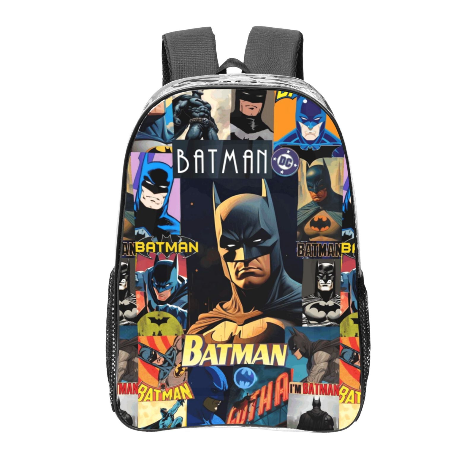 B-at-ma-n Clear Backpack Heavy Duty Transparent Bookbag See Through PVC ...