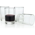 Bàcaro di Veneto – Rustic Italian Stemless Wine Glass, 4-Piece Set in ...