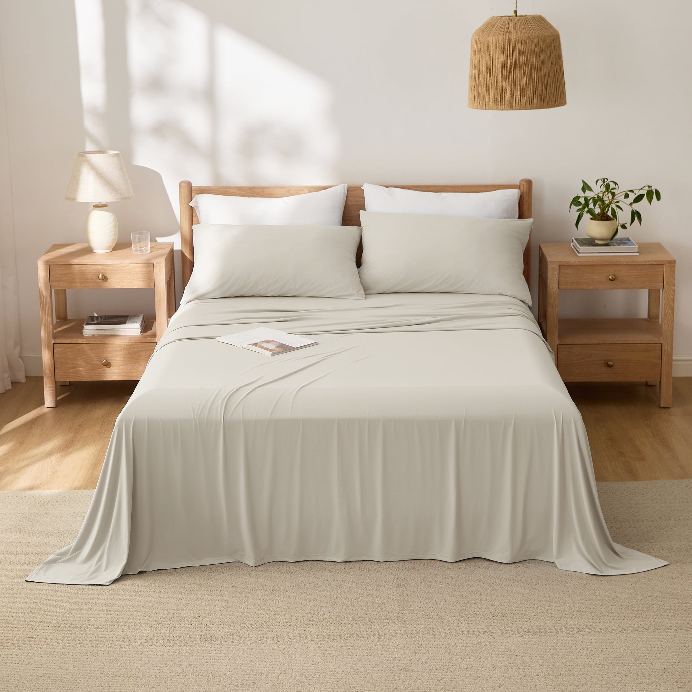 B-COOL Cooling Taupe Sheet Set - Walmart.com