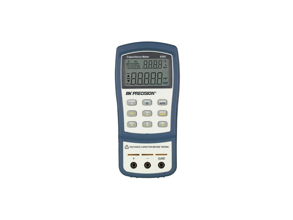 B&k Precision Handheld Capacitance Meter, LCD 830C - Walmart.com