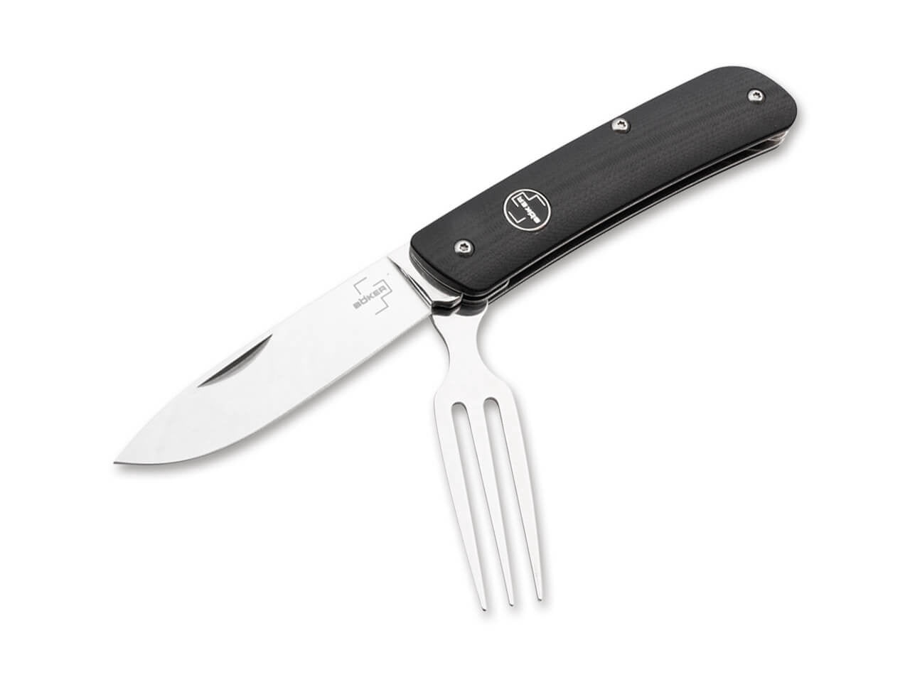 Böker Plus Tech Tool Fork Pocket Knife, G10 Handle - Walmart.com
