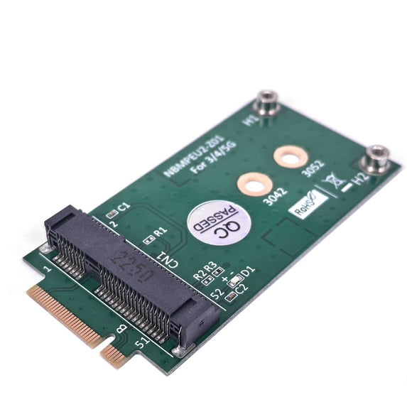 B key M2 SSD interface convert to mini PCIe slot adapter Wireless WIFI ...