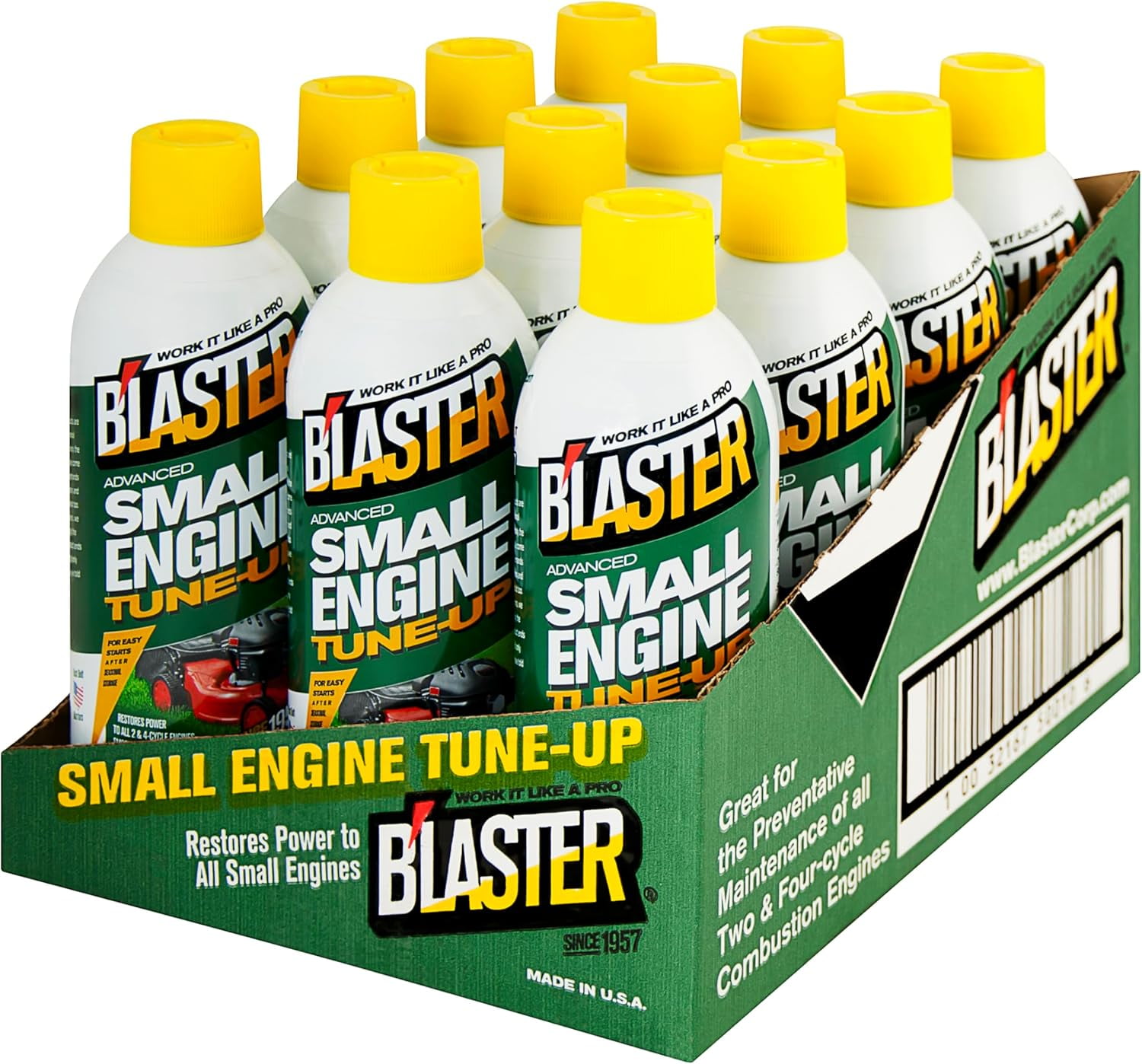 B'laster 16-SET Advanced Small Engine Tune-Up - 11-Ounces - Case of 12 ...