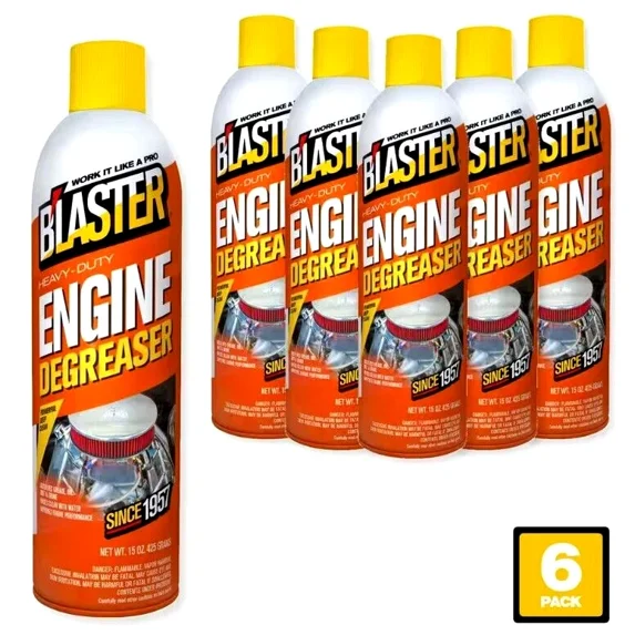 B’laster Heavy-Duty Engine Degreaser - 15oz. Pack Of 6 - Walmart.com