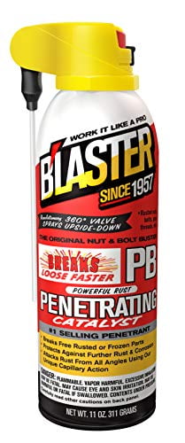 B'laster PB Blaster Penetrating Oil Spray Breaks Free Rusted or Frozen ...