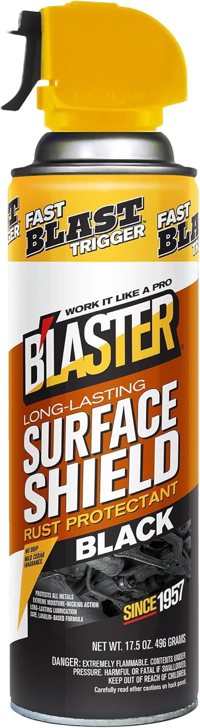 B’laster Surface Shield Anti Rust Spray for Metal – Black Series Rust ...