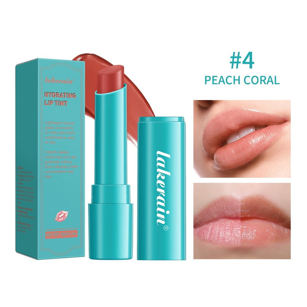 Bálsamo labial con color, fórmula hidratante y nutritiva: brillo labial ...