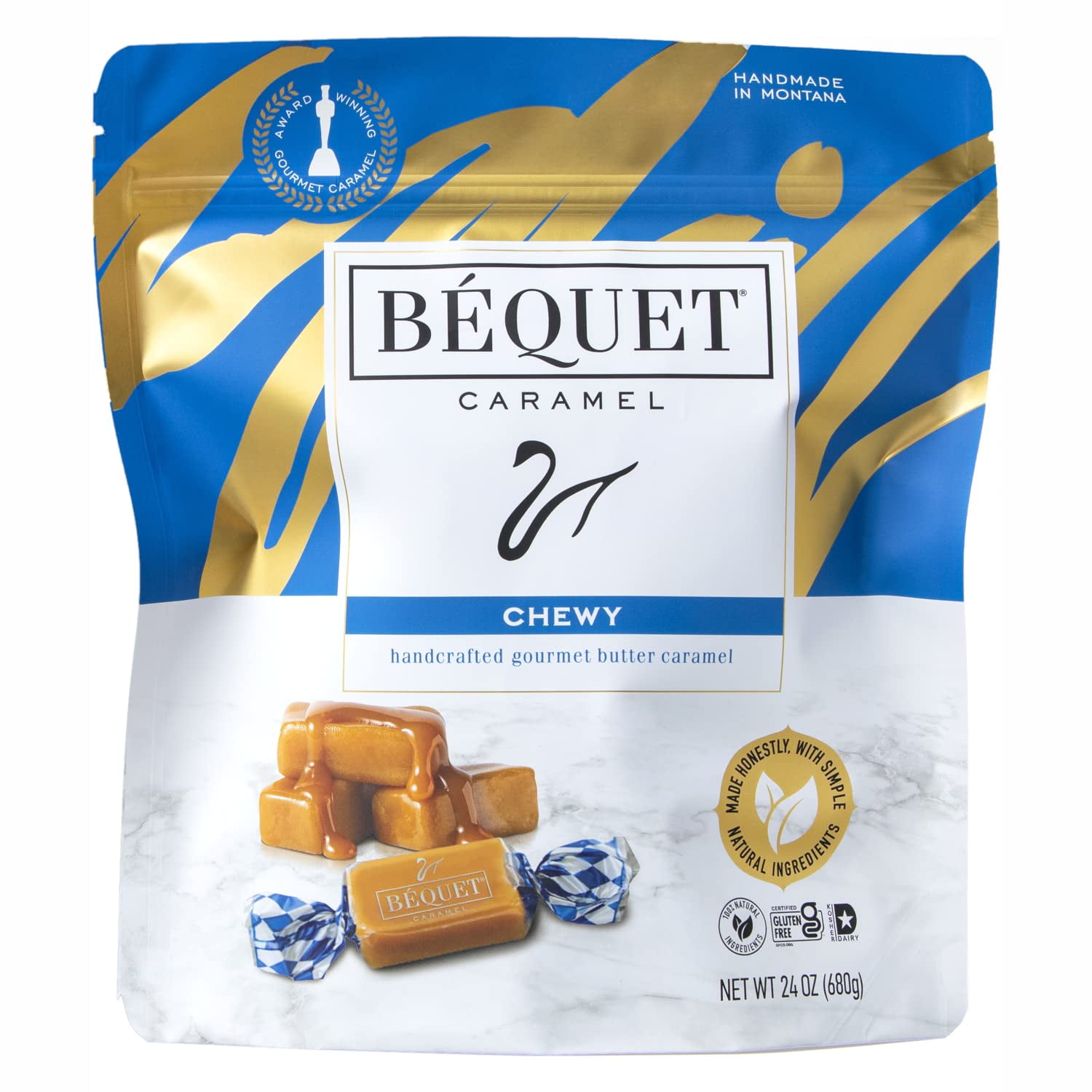 Béquet Caramel - Chewy - Gourmet Caramel Candy - Caramel Candy ...