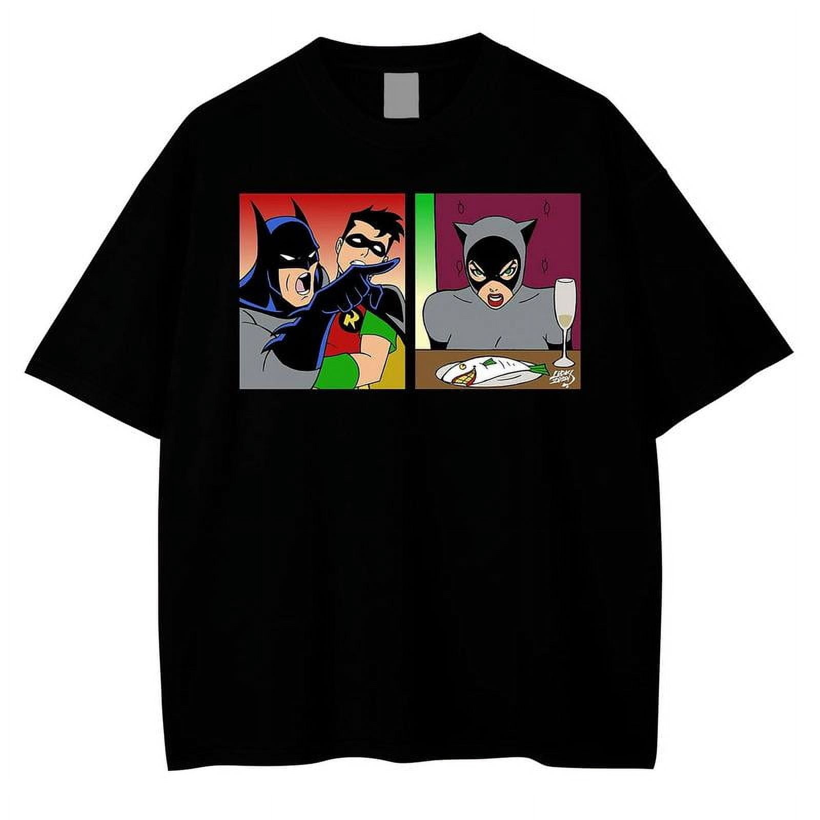 B@tm@n Yelling At Catwoman Meme Funny Unisex Comfort Tee T Shirt, Color ...