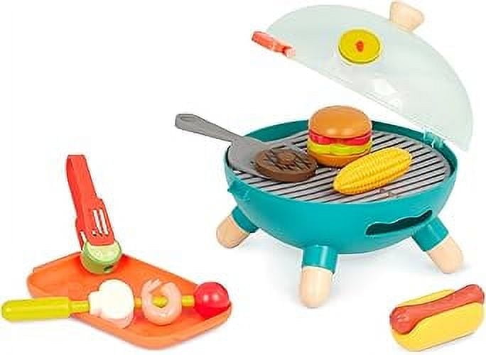 B. toys- Mini Chef - BBQ Grill Playset- Pretend Play BBQ Grill Play Set ...