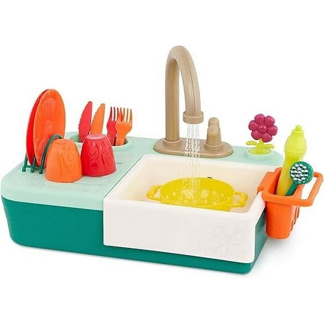B. toys- Splash-n-Scrub Sink- Pretend Play Color Changing Playset Toy ...