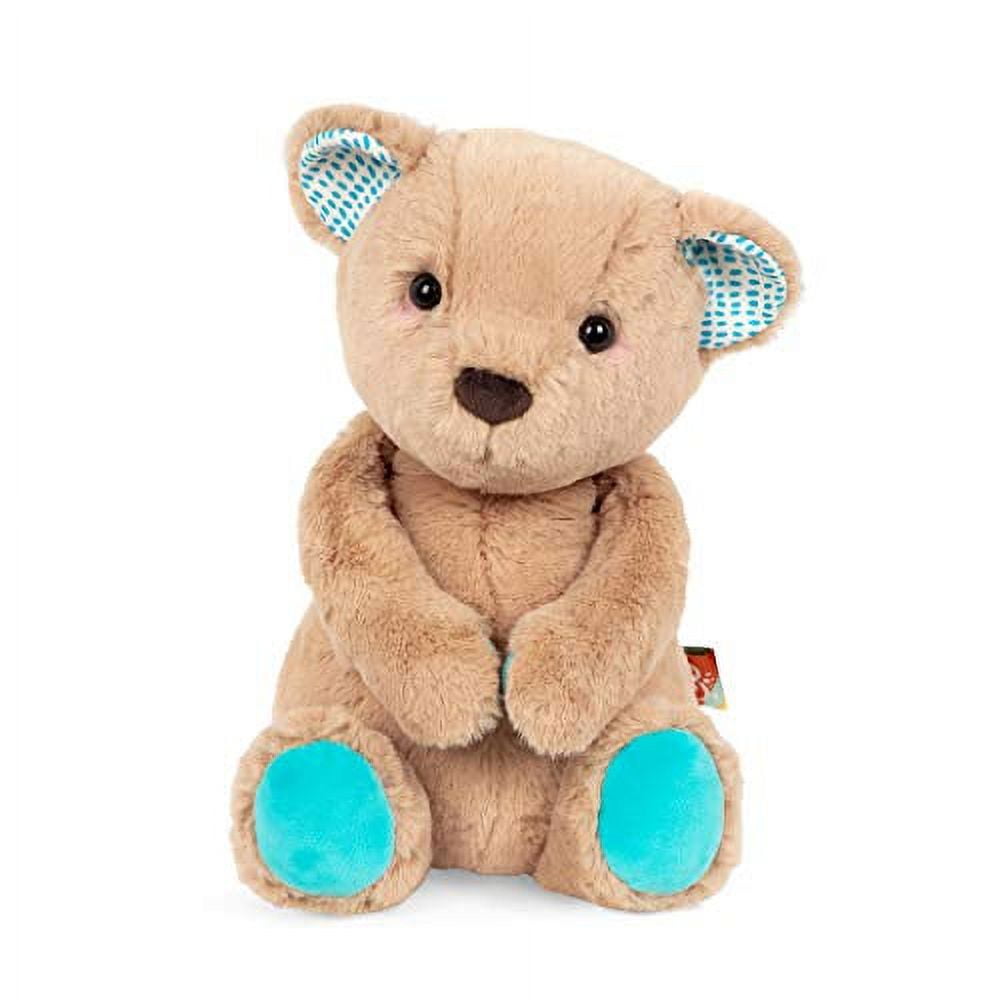 B. toys by Battat Happy Hues - Cara-Mellow Bear - Soft & Cuddly Plush ...