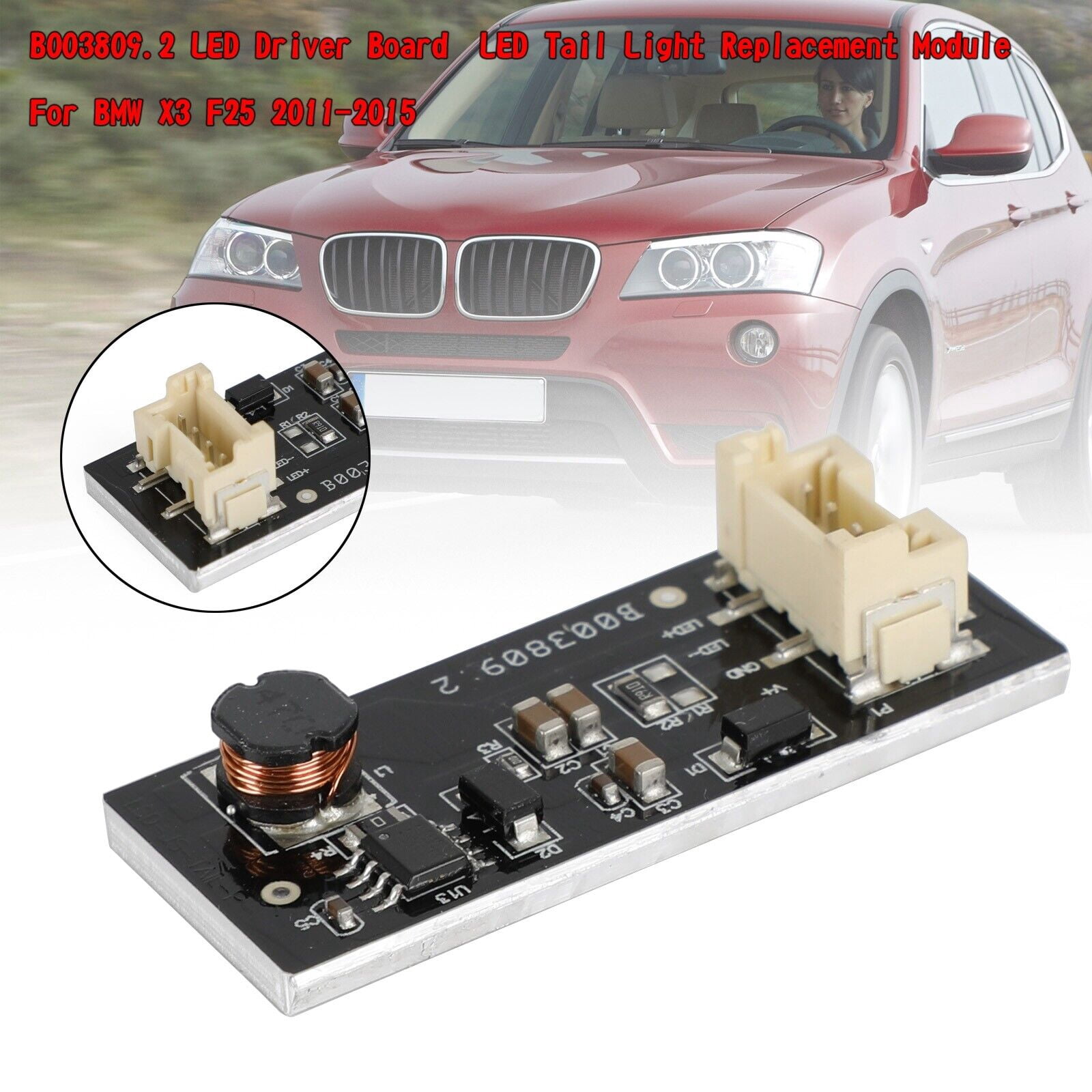 B003809.2Driver Board LED Tail Light Replacement Module For BMW X3 F25 ...
