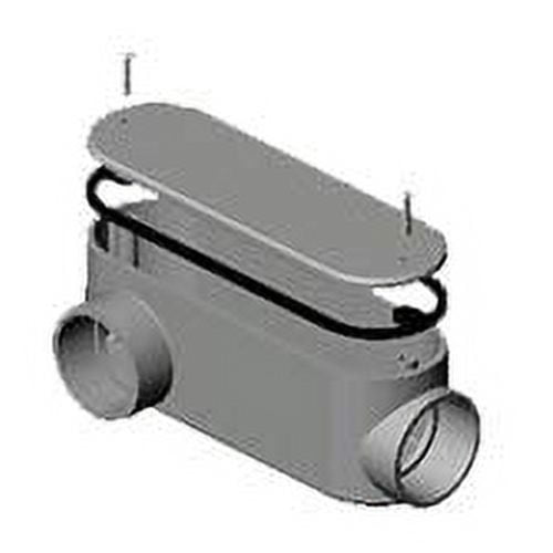 B01138 Type LR Conduit Body, 2 in Hub - Walmart.com