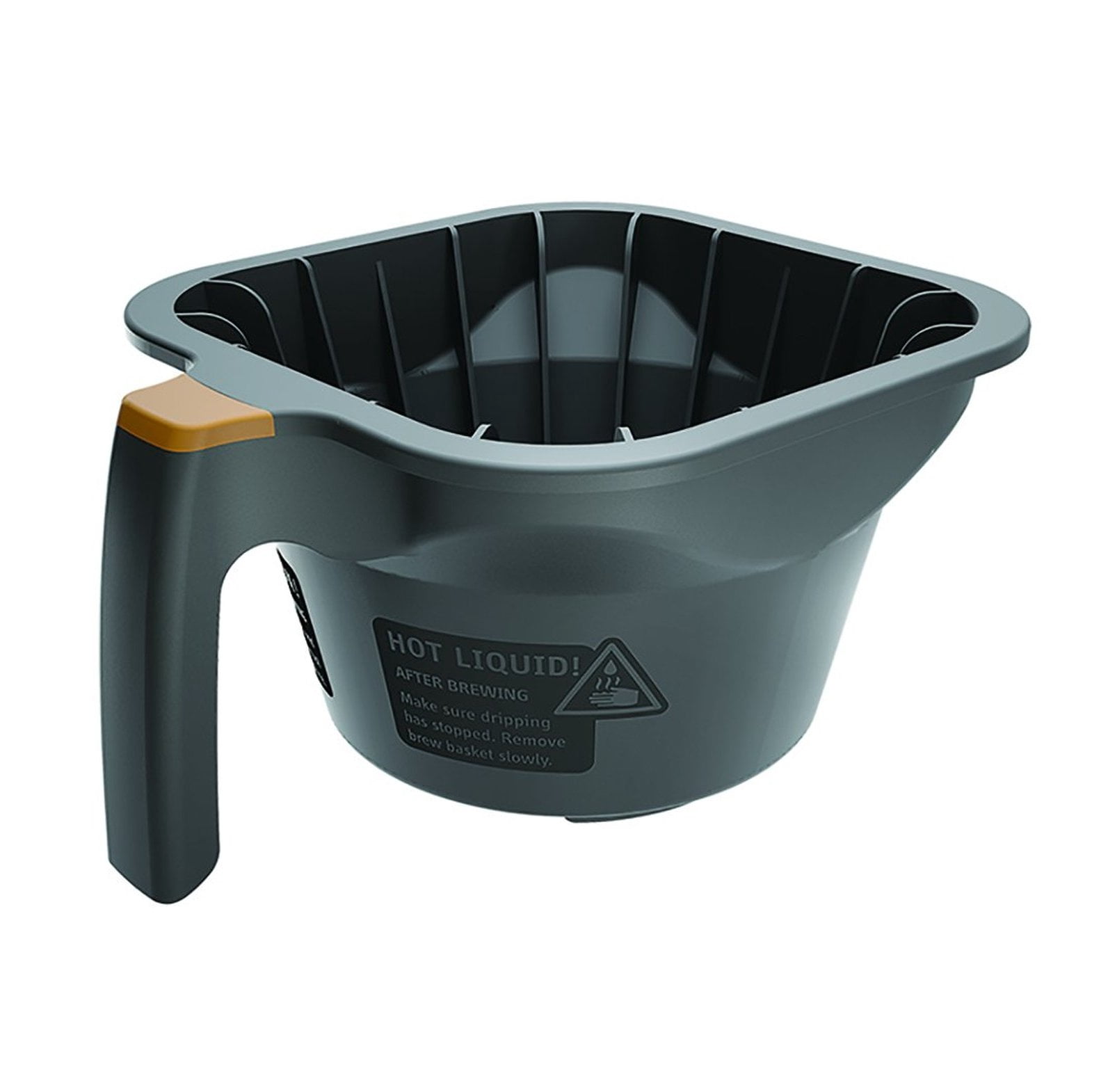 B014218BN2 Plastic Brew Basket with Brown Tab - Walmart.com