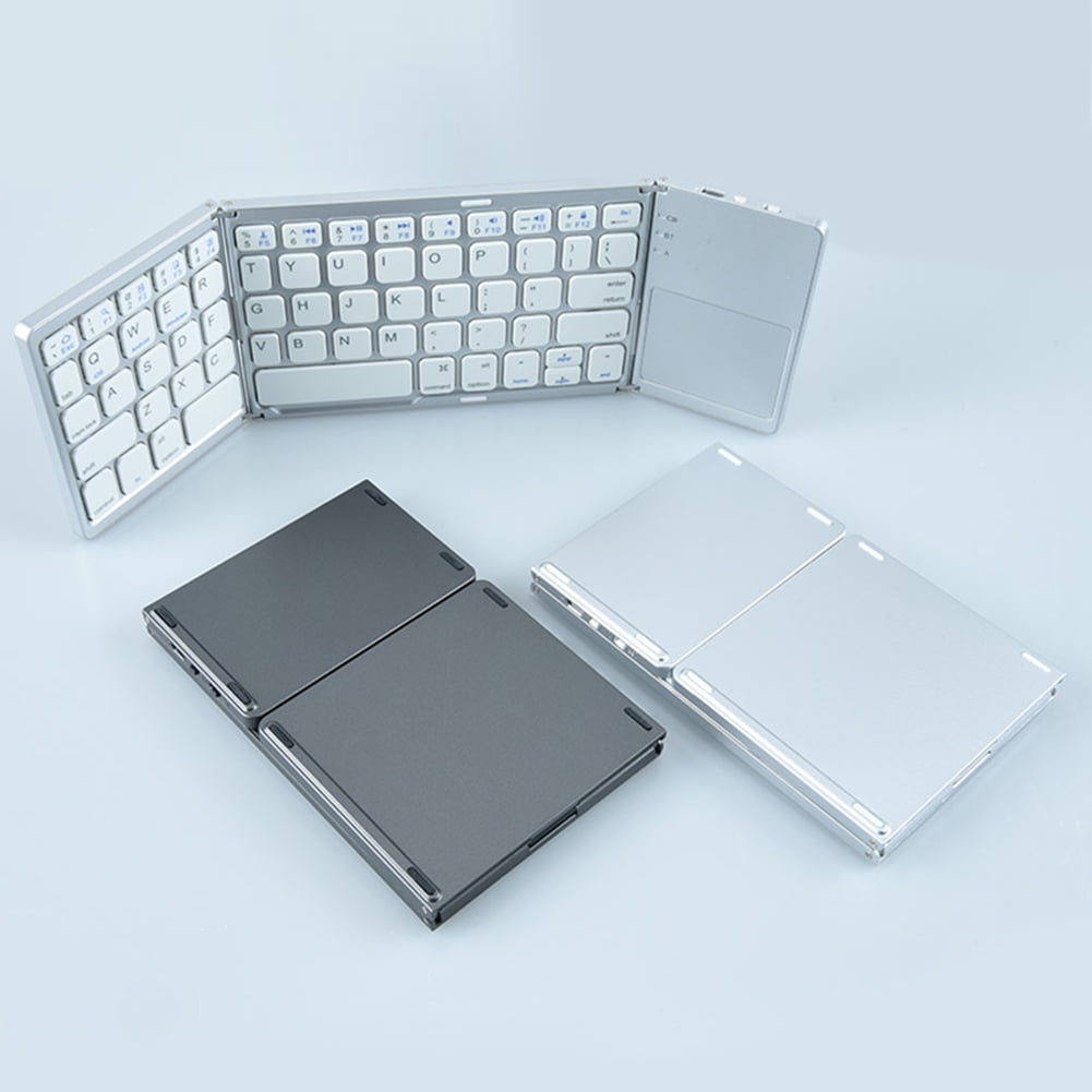 B033 Mini Folding keyboard (B033 Grey) - Walmart.com