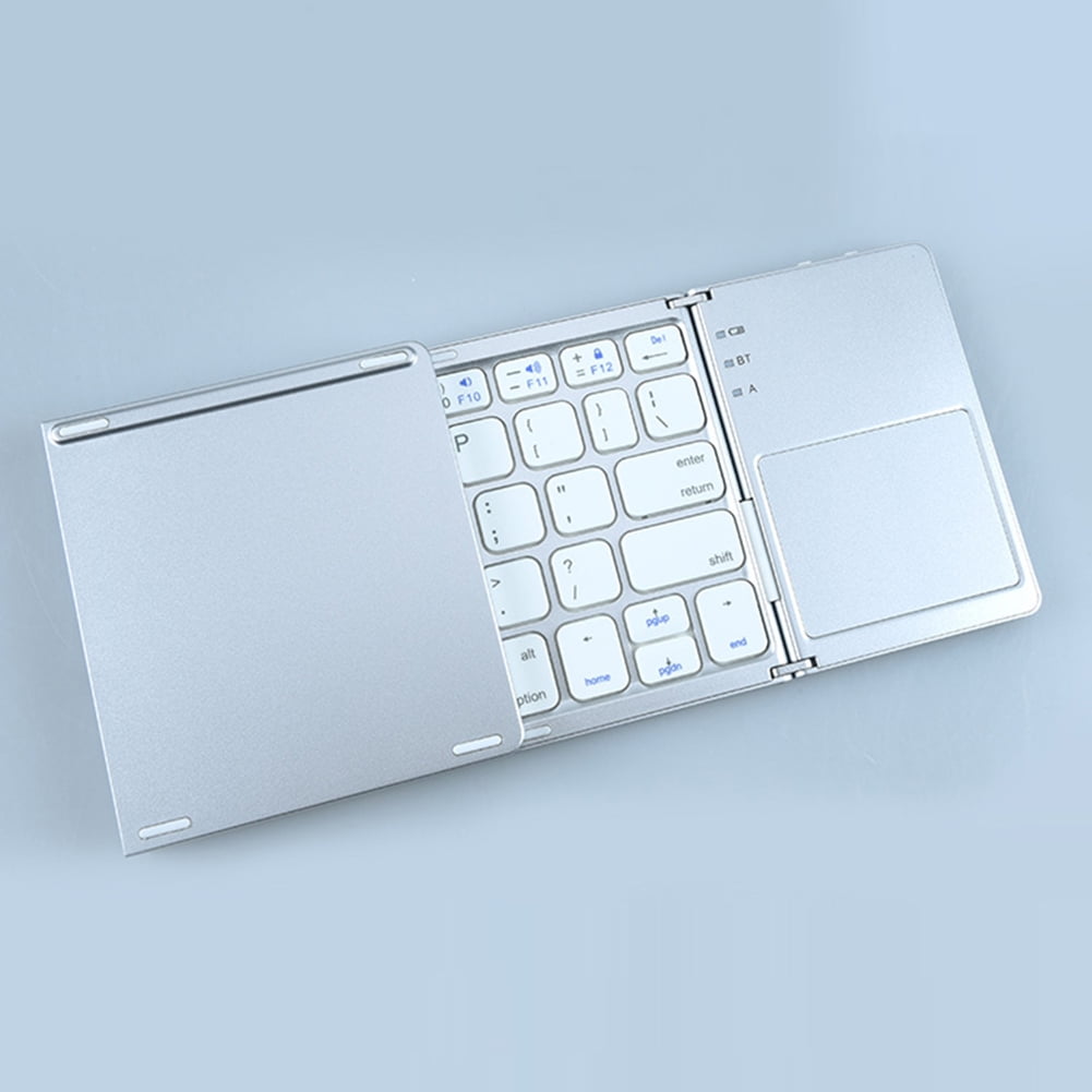 B033 Mini Folding keyboard (B033 Silver) - Walmart.com