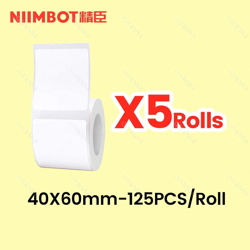 B1 B21 B203 B3S Label Printer Thermal Label Paper Waterproof Anti-Oil ...