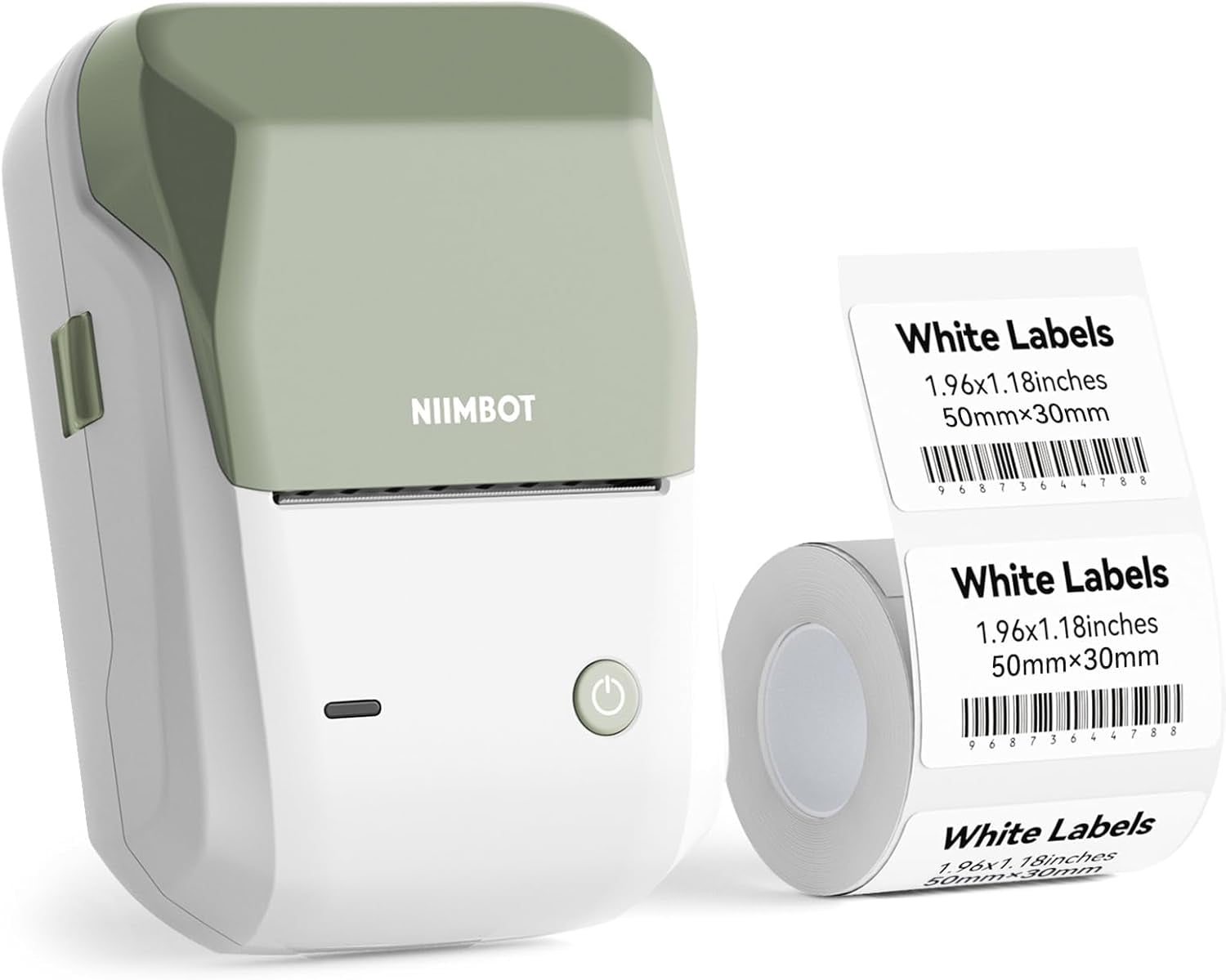 B1 Label Maker Machine with Tape, 2 Inch Portable Sticker Printer for ...