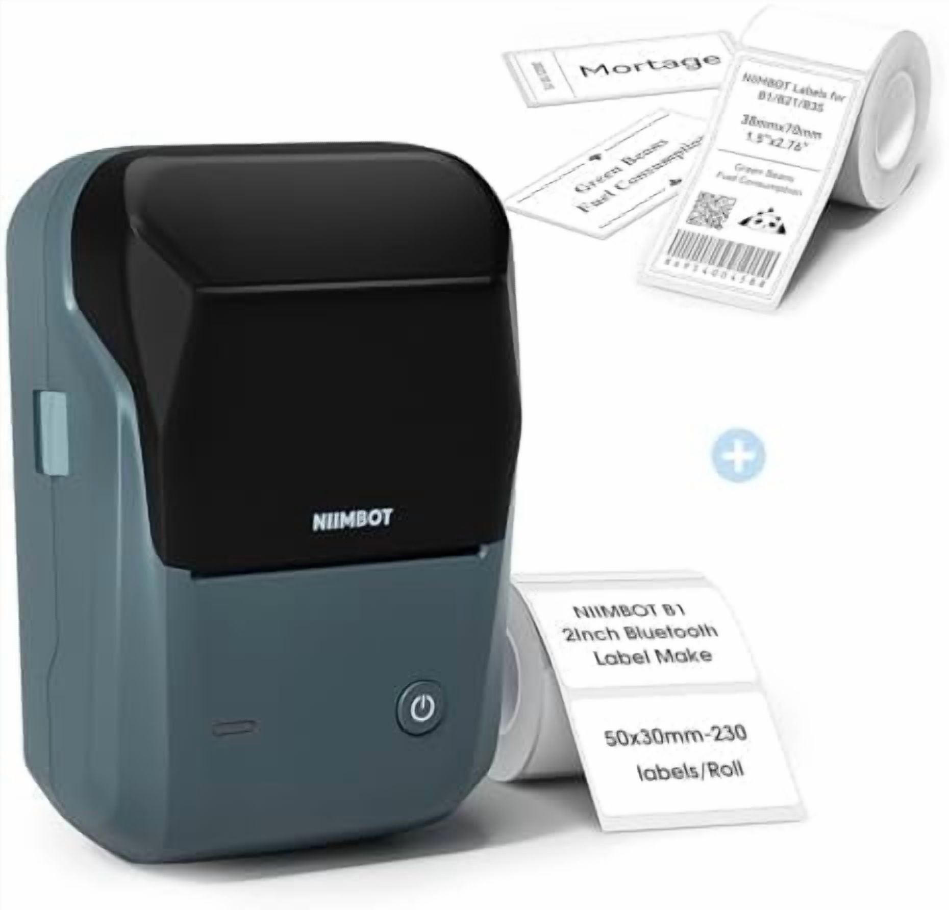 B1 Label Maker with 2 Roll Label Tape$$Office - Walmart.com
