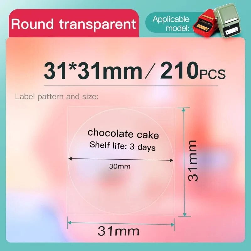 B1 Label Printer New arrival Portable Thermal Labeller Maker Barcode QR ...