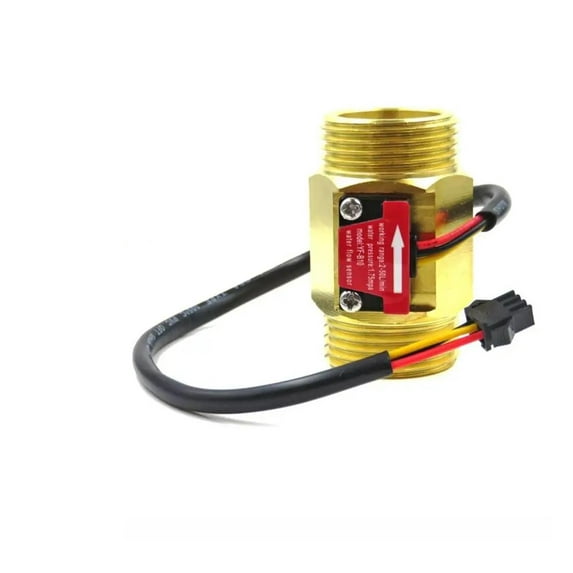 B10 DN25 G1" 1inch Water Brass Hall Effect Flow Sensor Meter Flowmeter 2-50L/min ,Accurate ...
