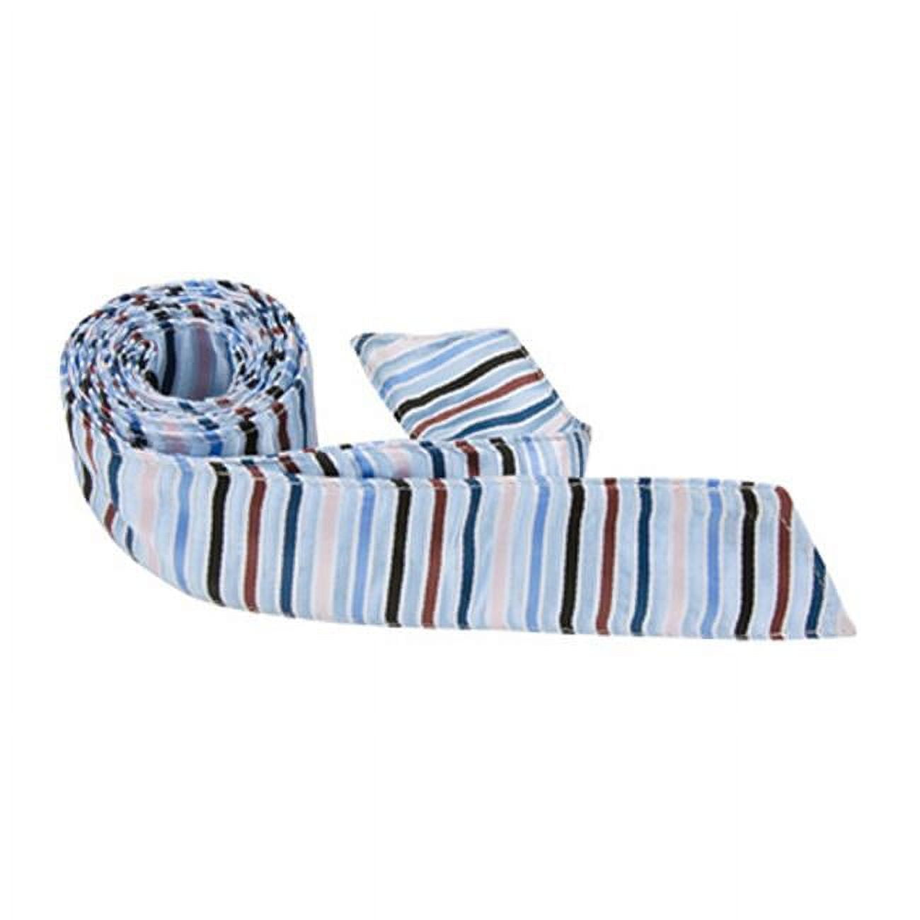B10 HT - 42 in. Child Matching Hair Tie - Light Blue With Stripes ...