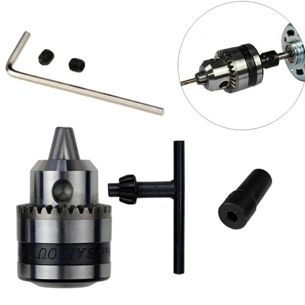 B12 Drill Chuck With Wrench Clamping Range 1.5-10Mm Cnc Machine Convert ...