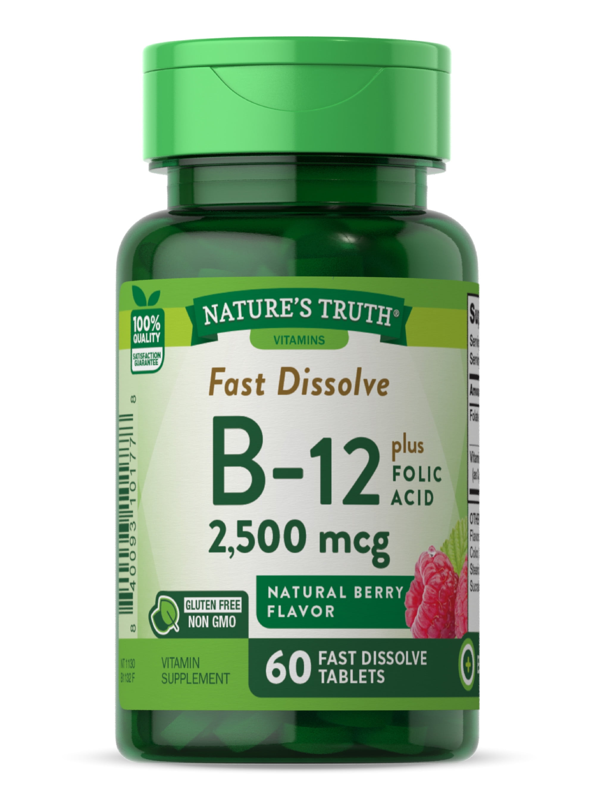 Vitamin B12 2500 Mcg Sublingual
