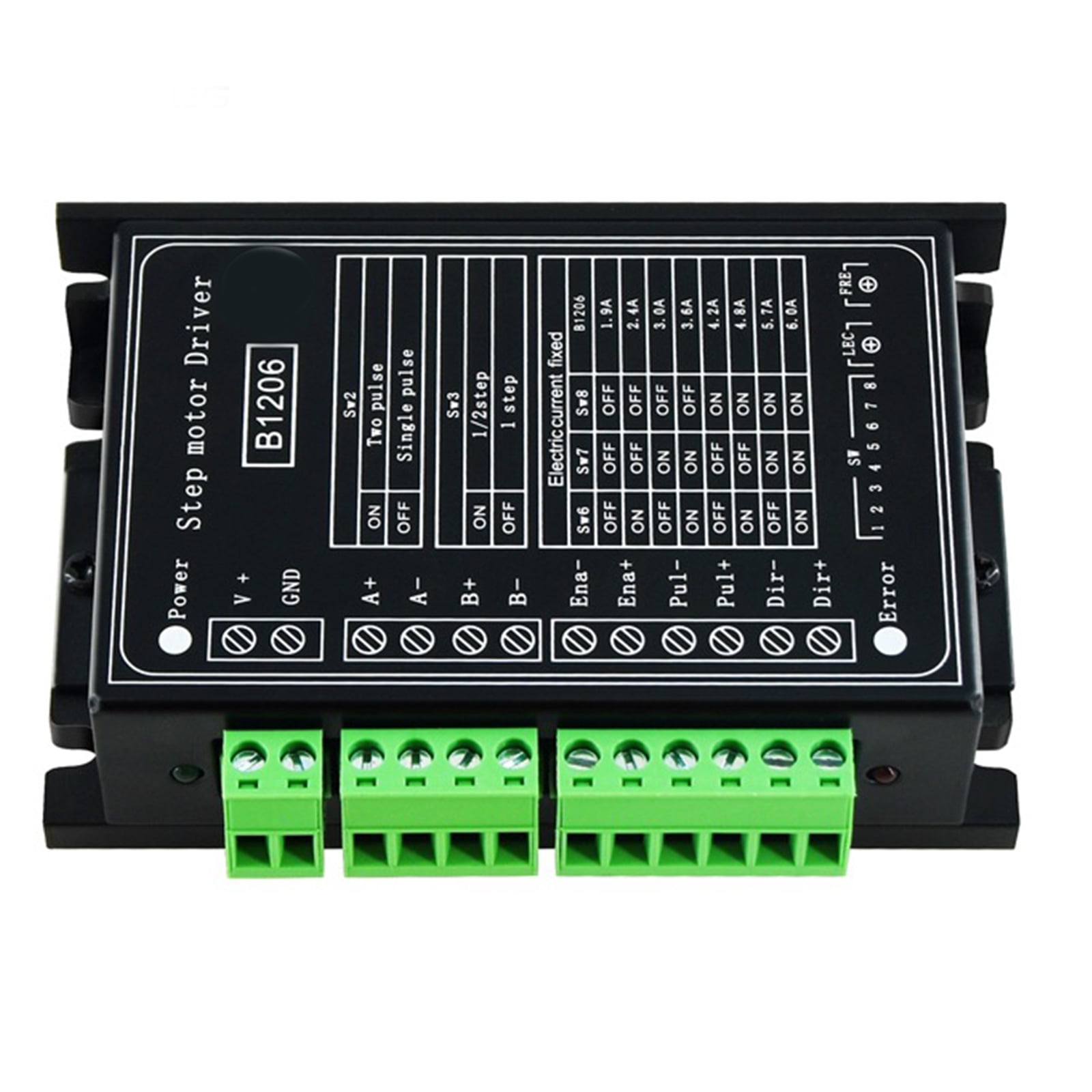 B1206 2-Phase Stepper Motor Driver Full Step Drive Half Step Drivers ...