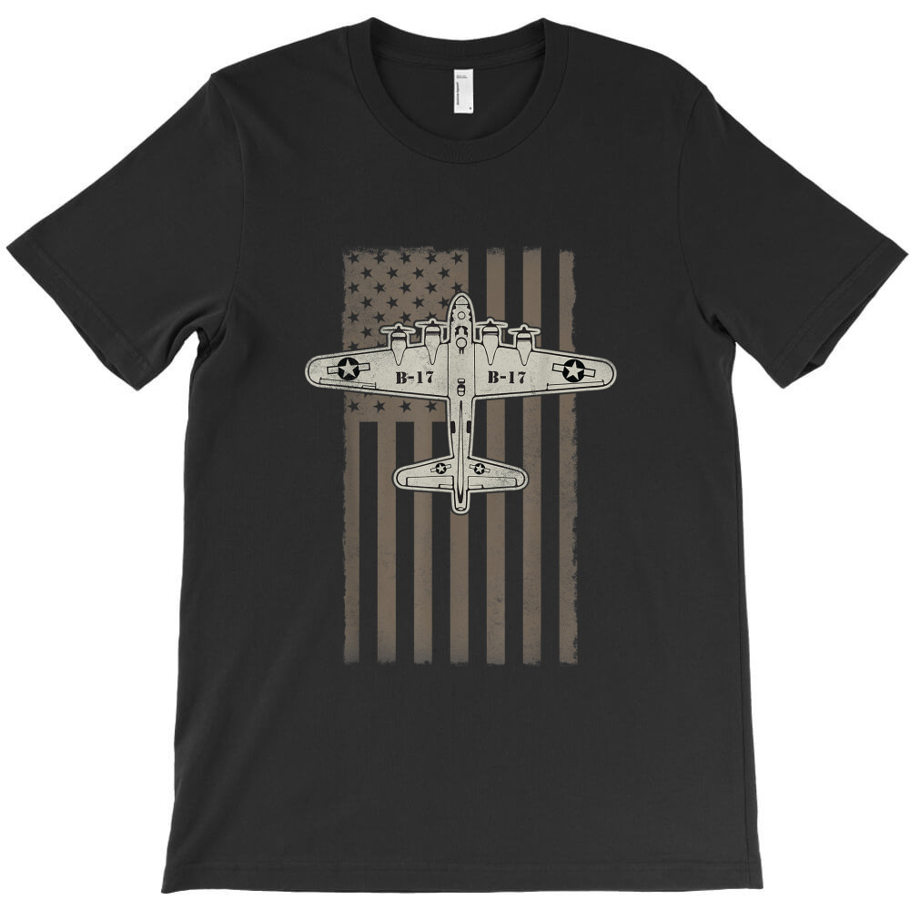 B17 Bomber WWII Plane American Flag Veteran Pilot, Military - Last ...