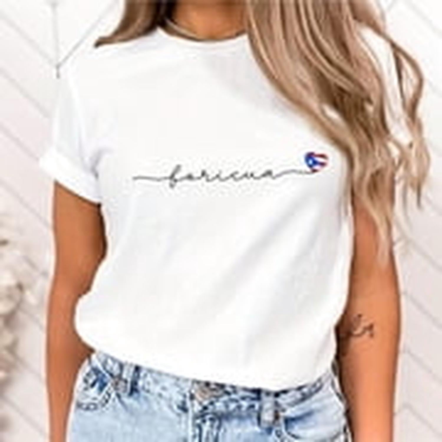 B1Oricua SHirt • Curs Sct • Minimalist • Cute Hispanic • Puerto Rico T ...