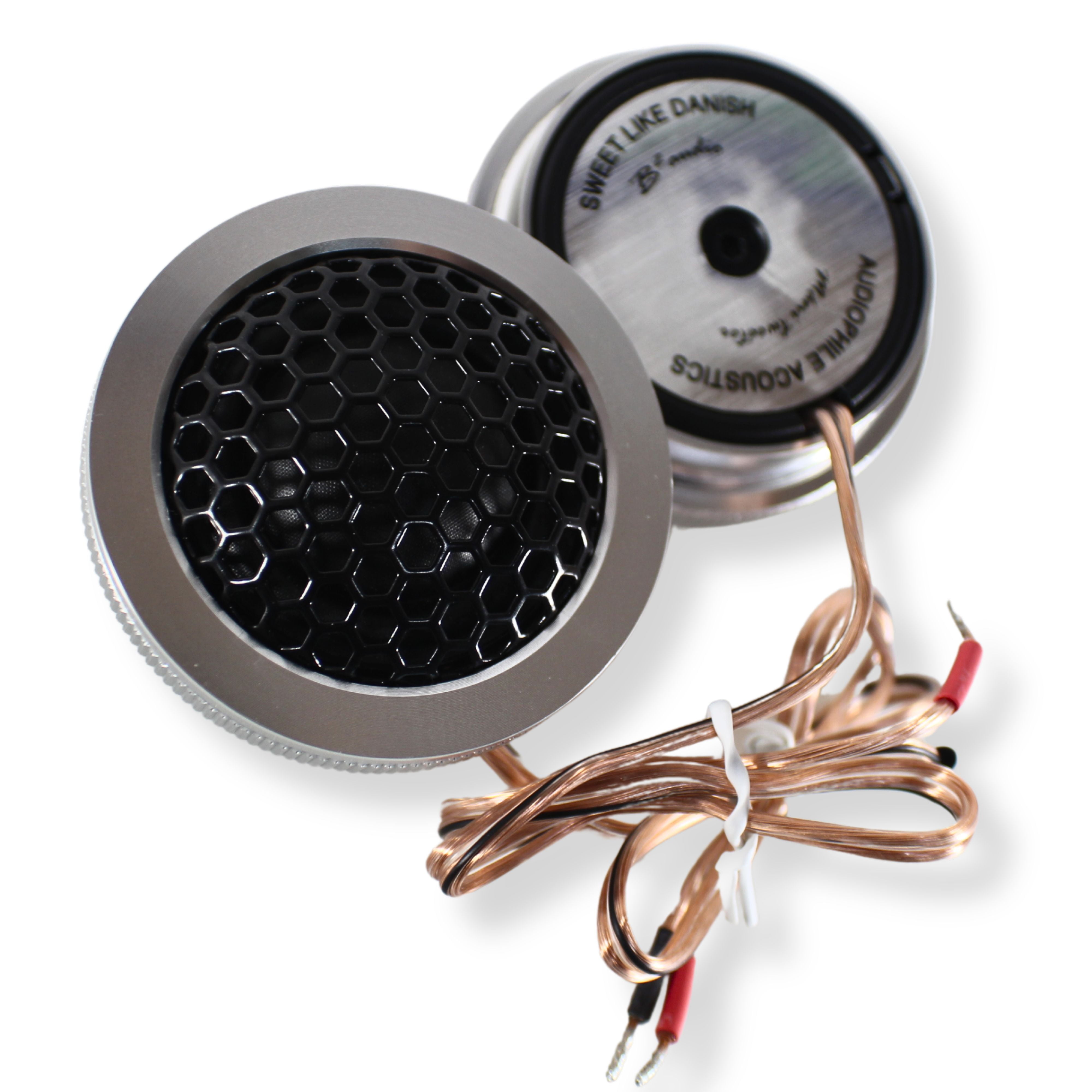 B2 Audio MANI Pair of 1" VC 30 Watt RMS Silk Dome Neodymium Tweeters MANI-10TW - Walmart.com