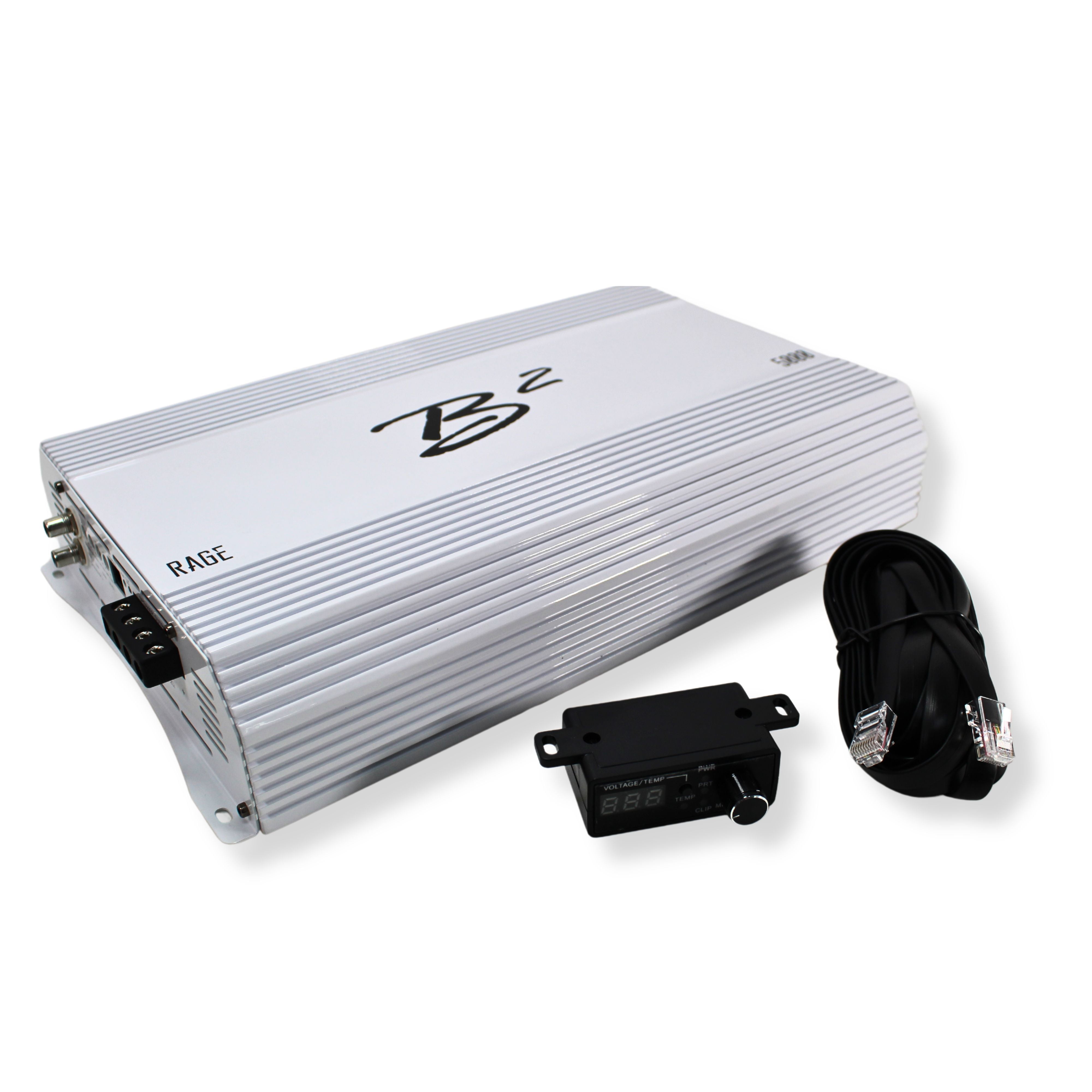 B2 Audio RAGE Series 5K 5000 Watt 1-Ohm Class D Full Bridge Monoblock ...