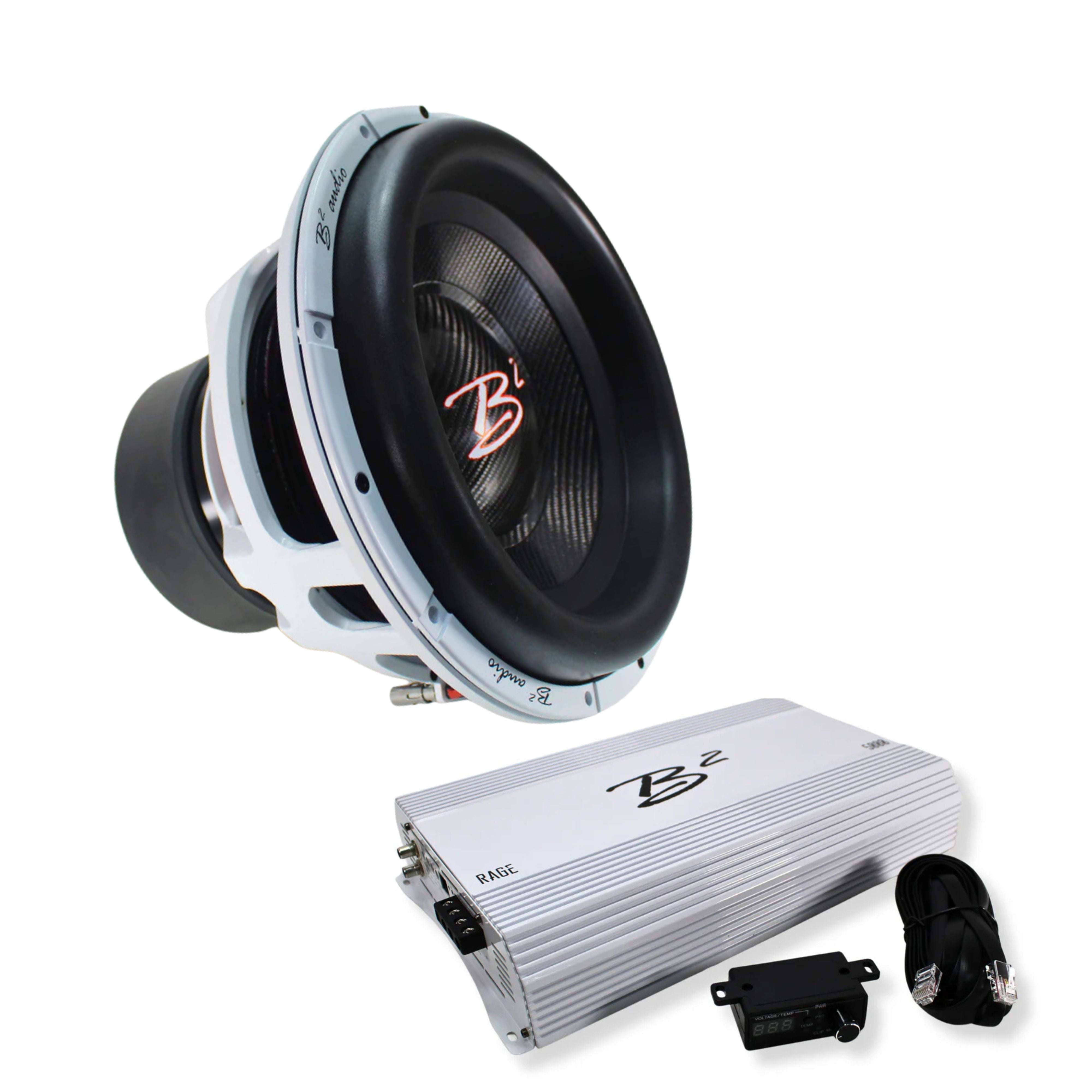 B2 Audio Rage 5000 5K Watt 1-Ohm Monoblock Amplifier w/ RAGEXL V2 15" Subwoofer - Walmart.com