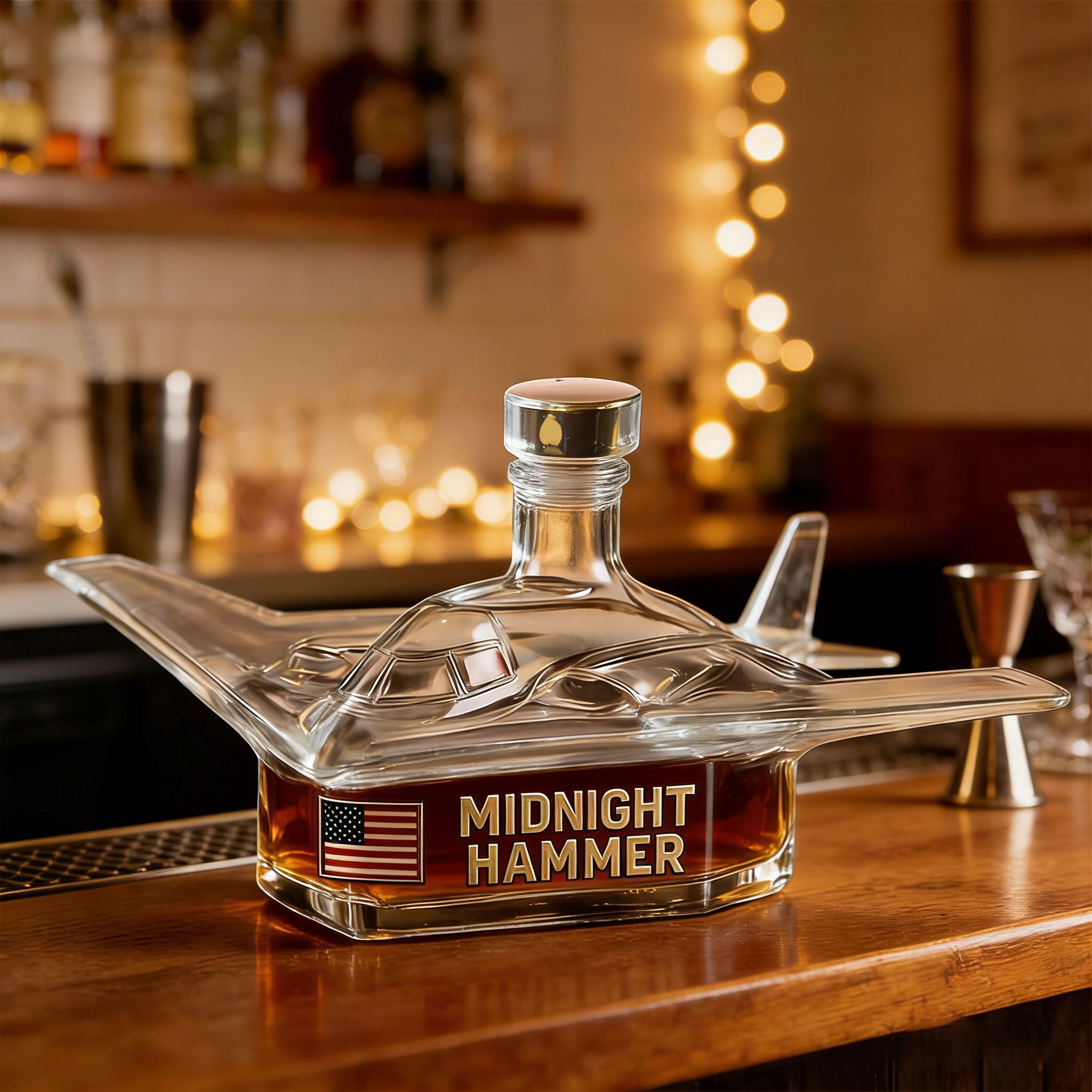 B2 Bomber Whiskey Decanter,Fighter Aircraft Whiskey Decanter,350ML Win ...