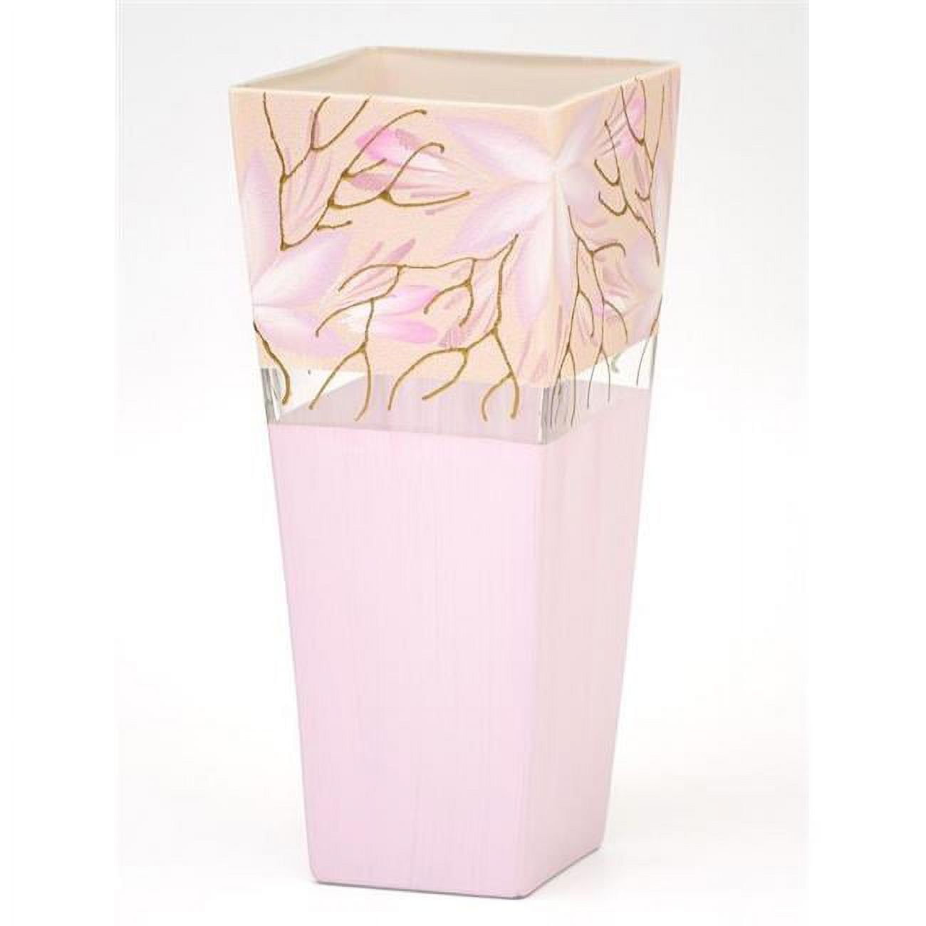 Glass Vase,Trapeze vase,Art Decorated Glass Vase for flowers,Table vase ...