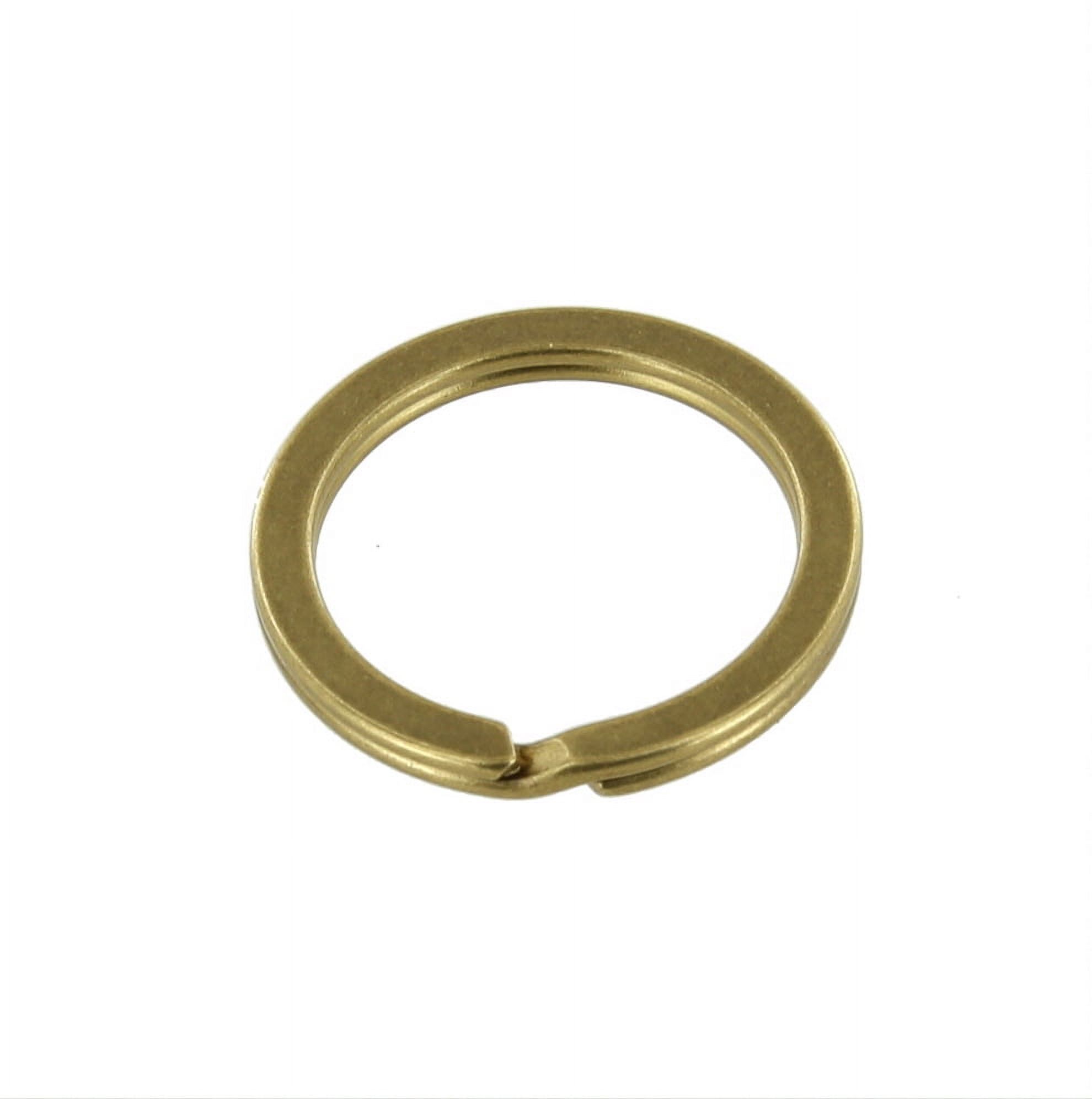 B2020 Raw Brass, Key Ring, Solid Brass-LL, Multiple Sizes - Walmart.com