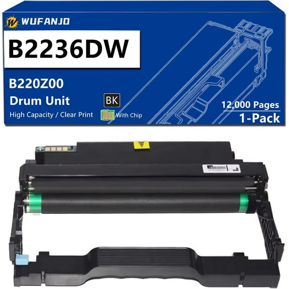 B2236DW Black Imaging Unit for B220Z00 Drum Unit Compatible for Lexmark ...