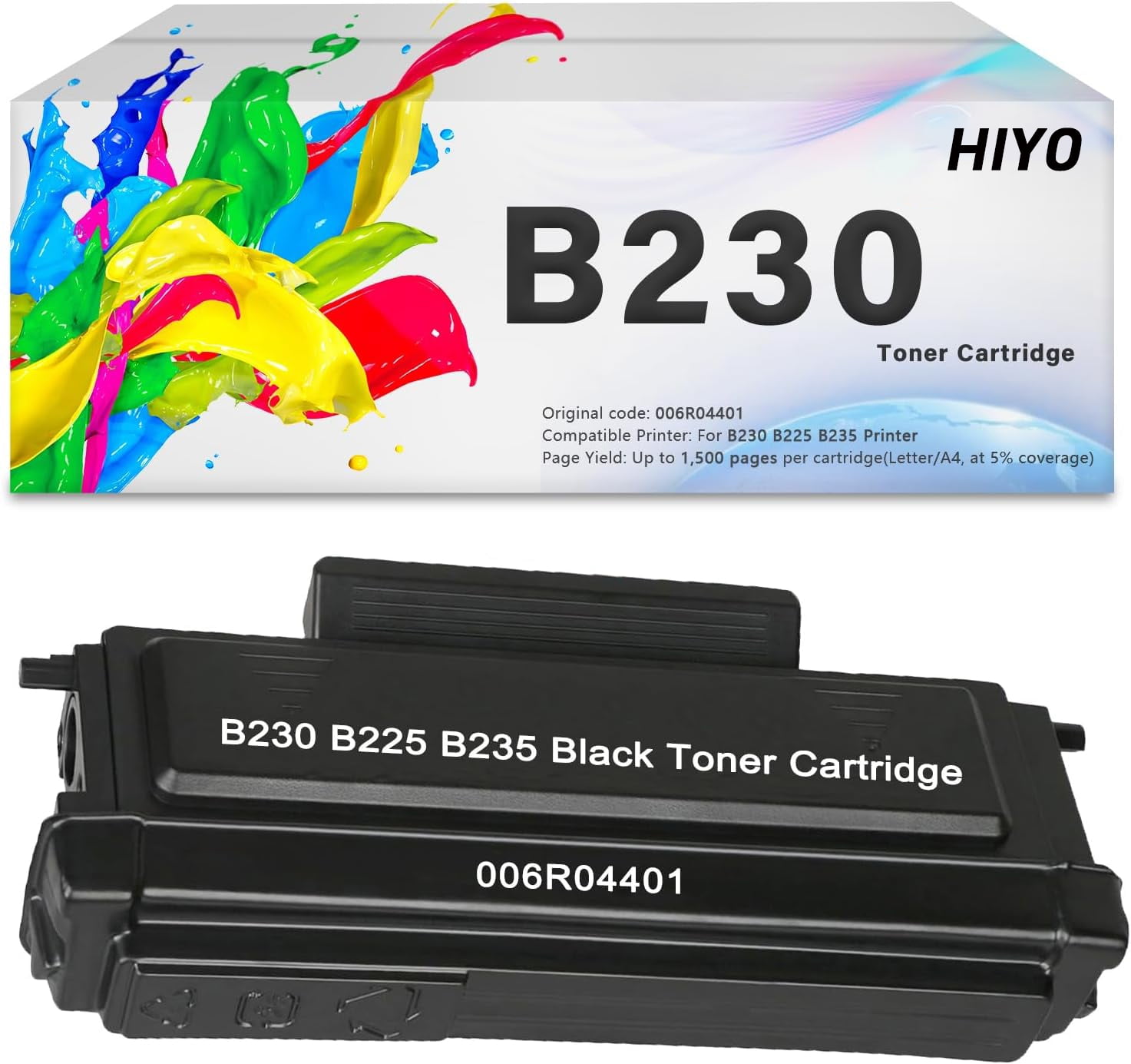 B230 B225 B235 Black Toner Cartridge(Chip not included, old chip ...