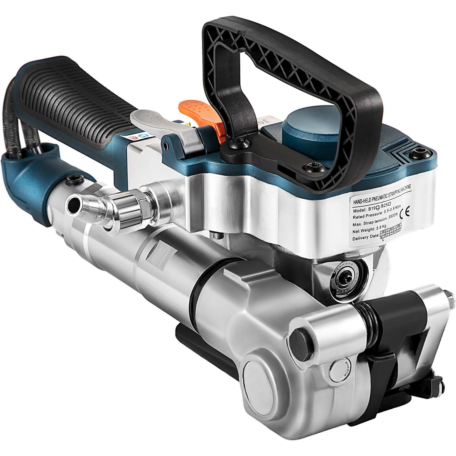 B25 Pneumatic Strapping Tool, Hand Held Strapping Machine for 0.75-0.98 ...